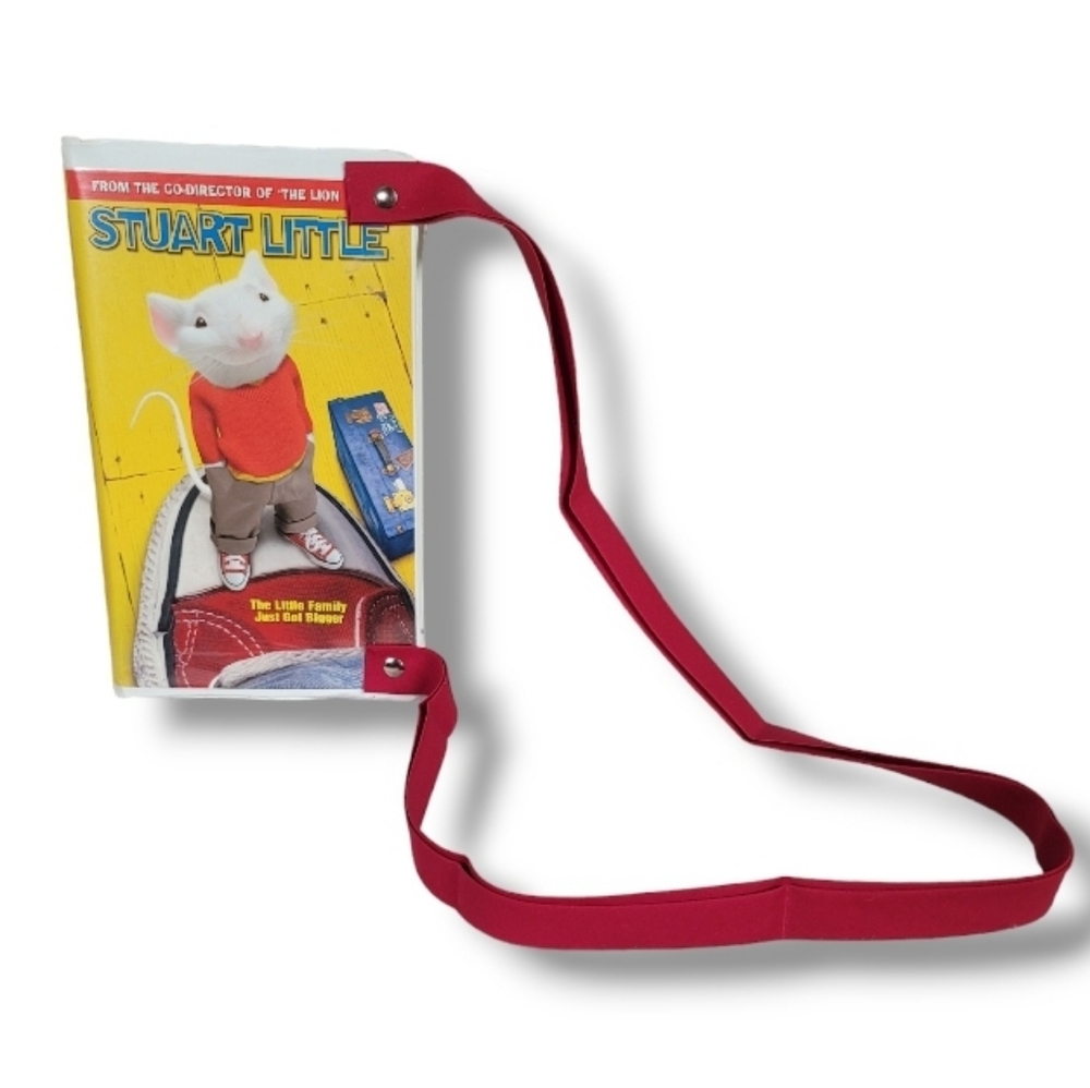 Stuart Little 1999 Upcycled Vhs 90's Vintage Shoulder… - Gem